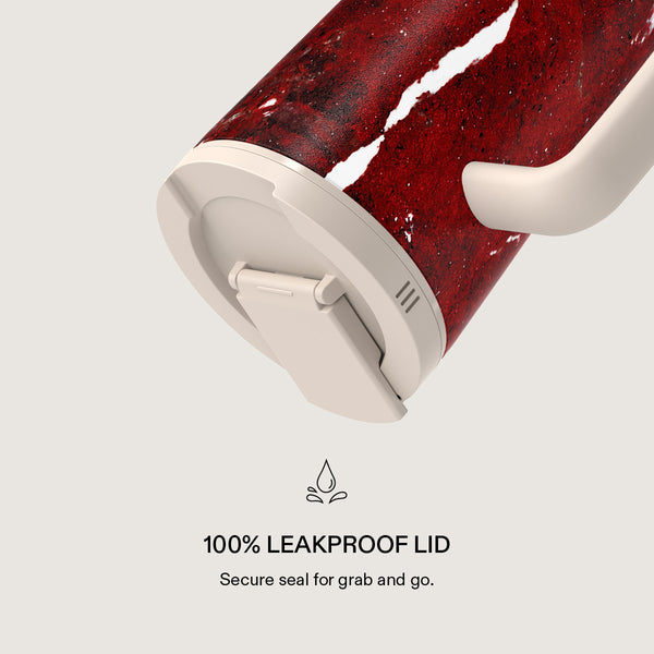 Iconic Red Ruby - EasyGrip Travel Mug | BURGA