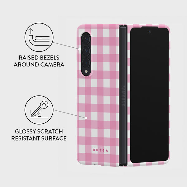 Think Pink - Samsung Galaxy Z Fold 3 Case | BURGA