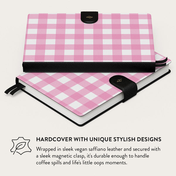 Think Pink - Saffiano Leather Infinity Planner | BURGA